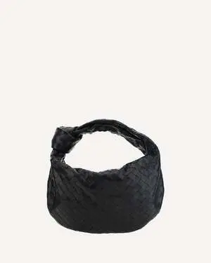 Bottega Veneta Teen Jodie Handbag - Black