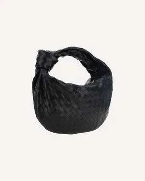 Bottega Veneta Teen Jodie Handbag - Black
