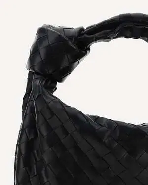 Bottega Veneta Teen Jodie Handbag - Black