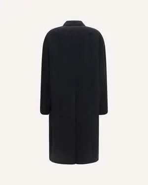Rick Owens Brad Virgin Wool Coat