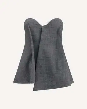 Magda Butrym Asymmetrical Wool Corset