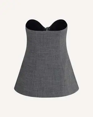 Magda Butrym Asymmetrical Wool Corset