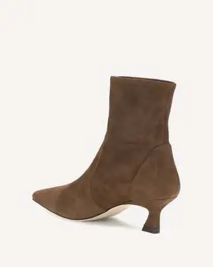 STUART WEITZMAN Vinnie Ankle Boots - Brown