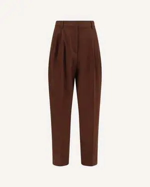 Fabiana Filippi Wool-blend Elasticated-waist Pants