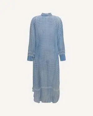 Ermanno Scervino Long Shirt Dress With Lace Details