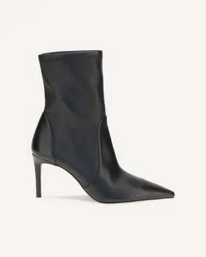 STUART WEITZMAN Power Ankle Boots - Black