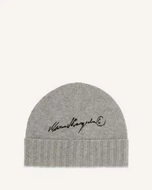 MAISON MARGIELA Beanie Wool Hat Feale - Grey