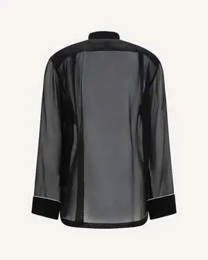 Dolce & Gabbana Sheer Chiffon Shirt