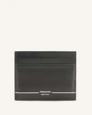 FERRAGAMO Leather Card Holder