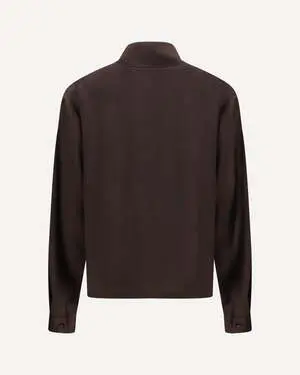 TOM FORD Deep V-neck Silk Shirt