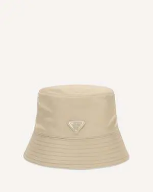 Prada Prada Re-Nylon Bucket Hat Beige