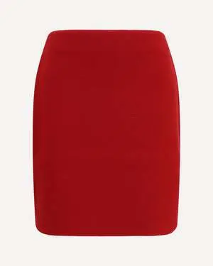 Fabiana Filippi Monochrome Wool Skirt