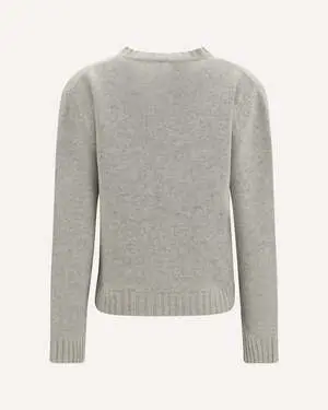 MAISON MARGIELA Knitted Sweater With Logo Lettering