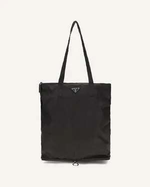 Prada Re-nylon Tote Bag - Black