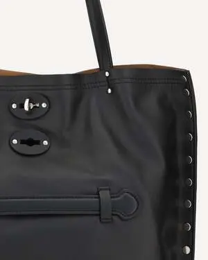 ZANELLATO A'spasso Saeta Shoulder Bag - Black