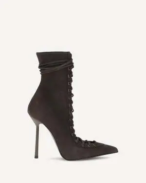 LE SILLA Colette Ankle Boots - Brown