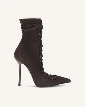 LE SILLA Colette Ankle Boots - Brown