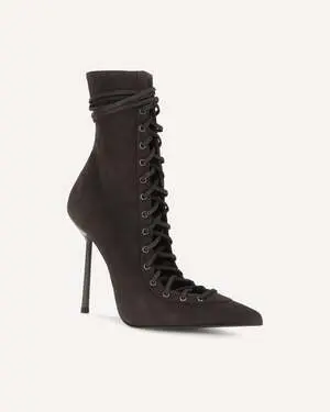 LE SILLA Colette Ankle Boots - Brown