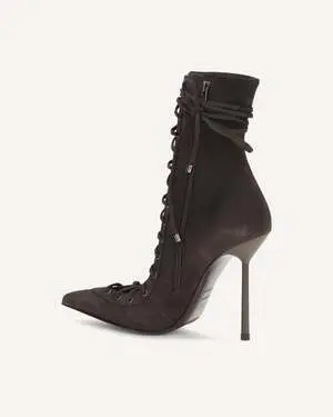 LE SILLA Colette Ankle Boots - Brown