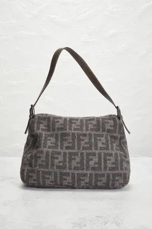 Fendi Zucca Mama Forever Baguette Shoulder Bag