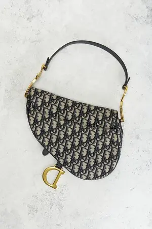 Dior Trotter Oblique Saddle Bag