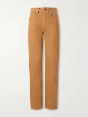 Ossou Noon High-rise Straight-leg Jeans