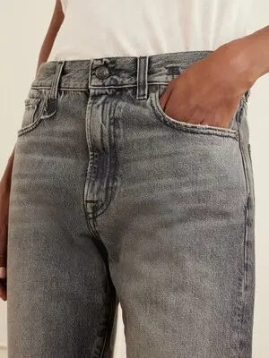R13 Romeo Cropped Flared Jeans