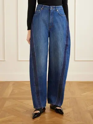 Givenchy Cocoon Wide-leg Jeans - Blue