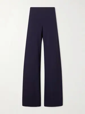 NILI LOTAN Marlow Wide-leg Pants - Blue