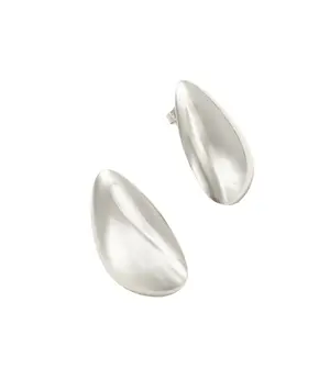 BY PARIAH Sculptural Sterling Earrings - Silver