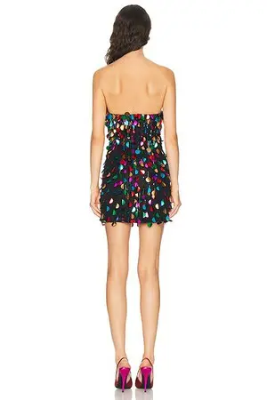AREA Confetti Mini Dress