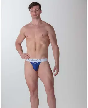 HOM Woh Sexy Fun Jockstrap - Blue