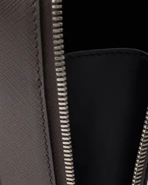 Prada Brique Saffiano Leather Bag