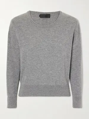 NILI LOTAN Tamra Cashmere Sweater - Gray
