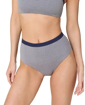 ANDIE Davenport High Rise Bikini Bottom - Juniper