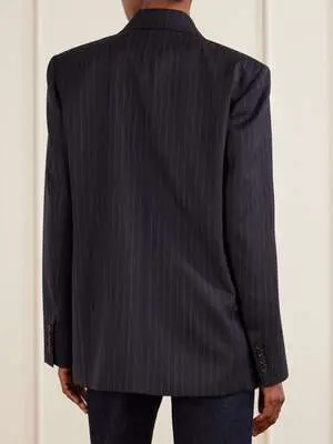 NILI LOTAN Leston Wool-blend Blazer