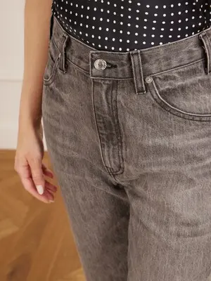 NILI LOTAN Joan High-rise Straight-leg Jeans