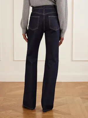 NILI LOTAN Joan High-rise Straight-leg Jeans