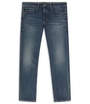 BOSS Slim-fit Jeans In Stretch Cotton Blend - Blue