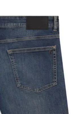 BOSS Slim-fit Jeans In Stretch Cotton Blend