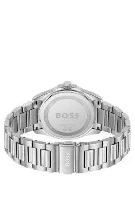 BOSS Strike Stainless-steel Watch With Ridged Dial