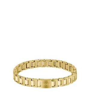 BOSS Gold-tone Cuff With Logo Clasp - Assorted Pre Pack