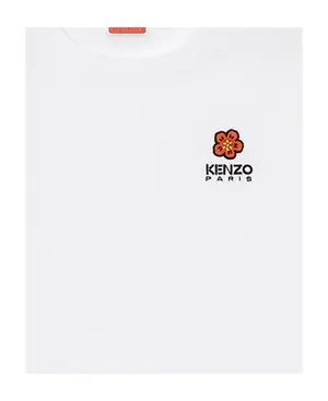 Kenzo Boke Flower Embroidered Crewneck T-shirt