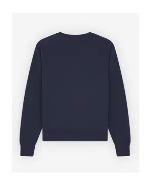 Maison Kitsuné Logo-printed Crewneck Sweatshirt