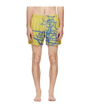 VIVIENNE WESTWOOD Taffeta Swim Trunks - Nude