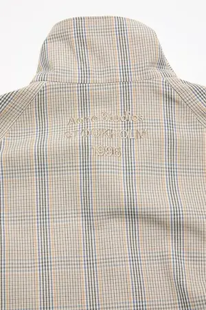 Acne Studios Checked Zip-up Jacket - No