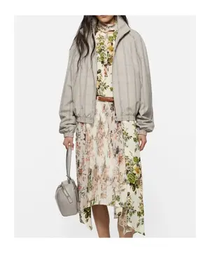 Acne Studios Checked Zip-up Jacket - No