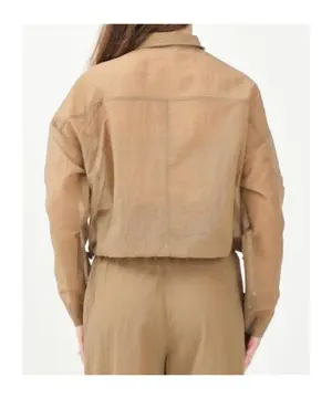 Pinko Organza-effect Short Jacket