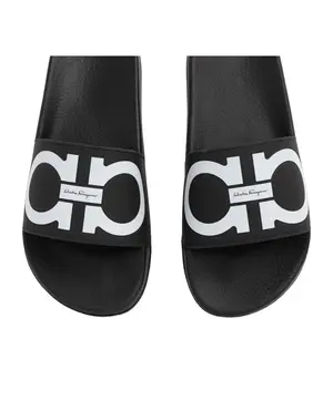 FERRAGAMO Gancini Slides