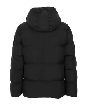Stone Island Compass-badge High-neck Zip-up Jacket